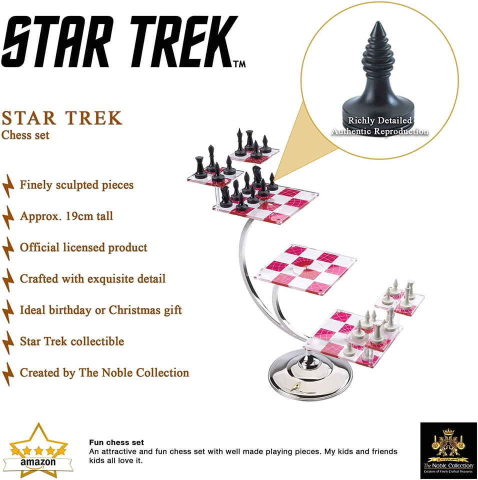 Intergalactic Chess Expedition with the Star Trek Tridimensional Chess ...