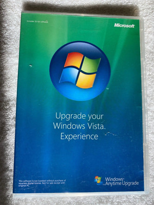 Microsoft Windows Vista Anytime Upgrade Disc 32 bit DVD Disc (A67 | eBay