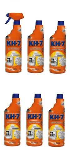 6 X 750 cc -Heavy duty cleaner degreaser KH 7 - 1 + 5 REFILL - NEW ...