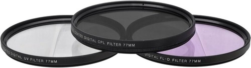 Xit XT77FLK Pro Series HD 77mm 3-Piece Digital Filter Set 818795011923 ...
