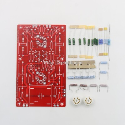 HiFi 12AX7+6922 Tube RIAA MM Phono Amplifier Board Kit （PCB ...