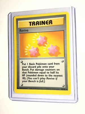REVIVE - Base Set - 89/102 - Uncommon - Pokemon Card - Unlimited - NM ...