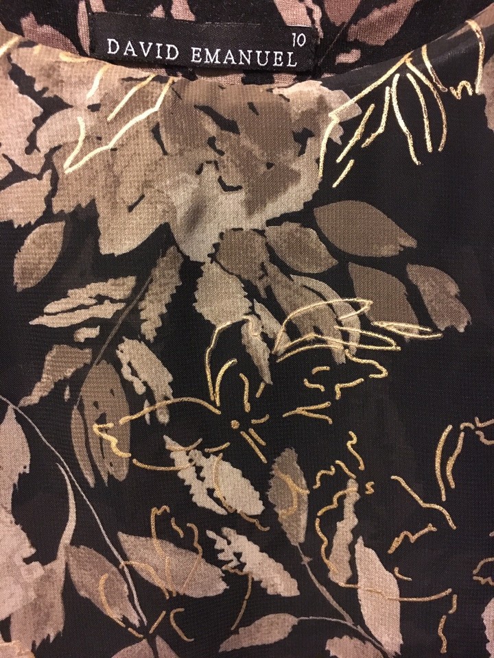 David Emmanuel Top 10 Gold Black | eBay UK