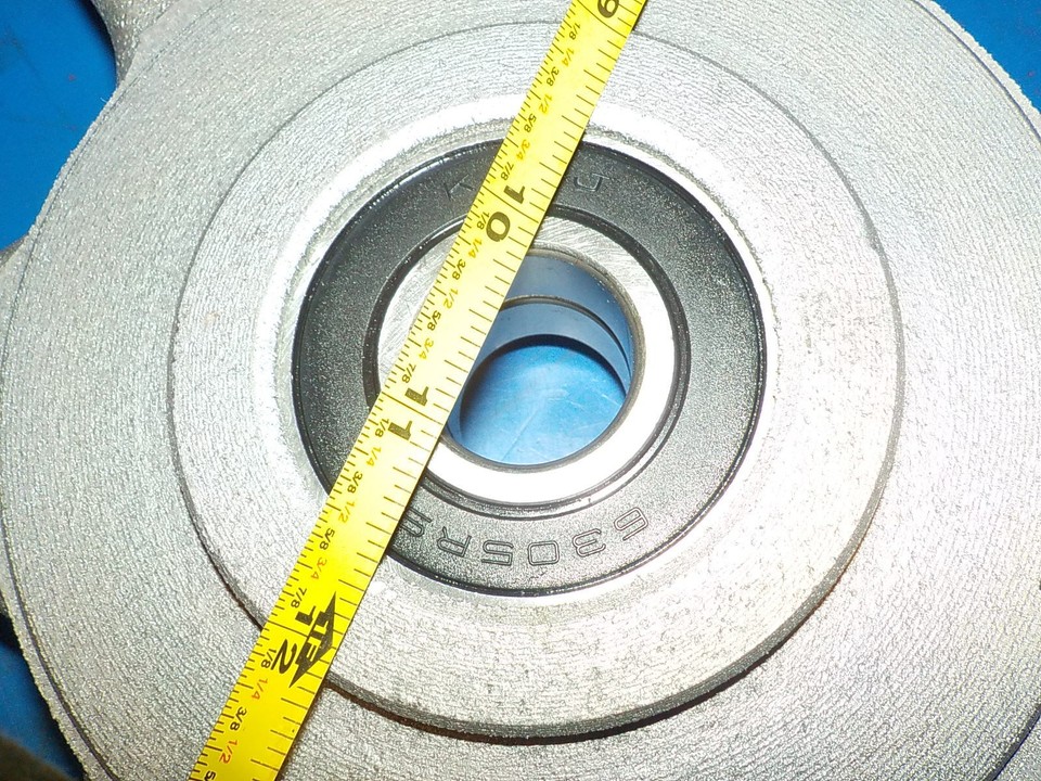 Bandsaw wheels Bandwheels 19" Pair with Drive belt build your own ...