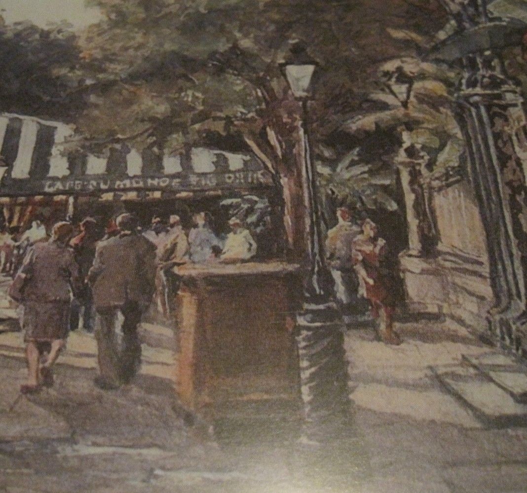 ANN DELORGE "3 PRINTS IN ONE FRAME" LEs SIGNED NEW ORLEANS ART PRINTS ...