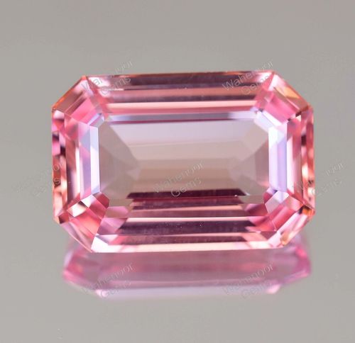 Natural imperial Topaz 36.50 Ct Radiant Stunning FLAWLESS AGL Certified ...