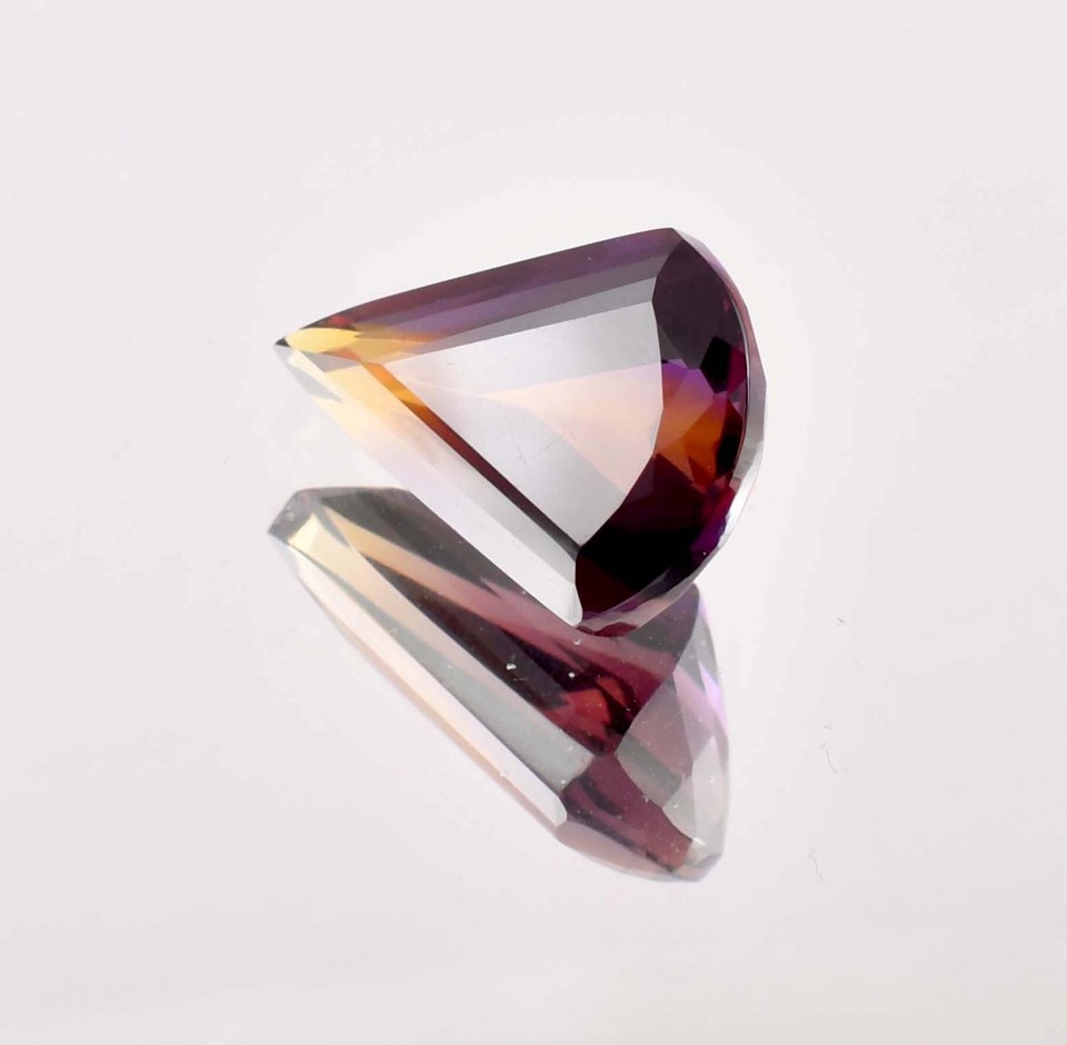 AAA Flawless 18 x 10 mm Natural Bi-Color Ametrine (GIT Certified) Loose ...