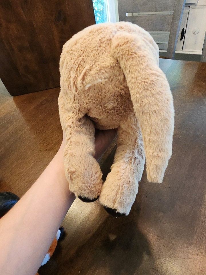 IKEA Gosig Golden Retriever Dog 15" Plush Puppy Lovey Floppy Yellow Lab ...