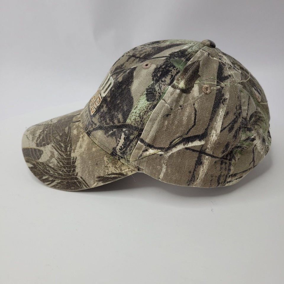 Realtree Enid Fire Camo Hunting Hook and Loop Cap Hat Brown One Size ...