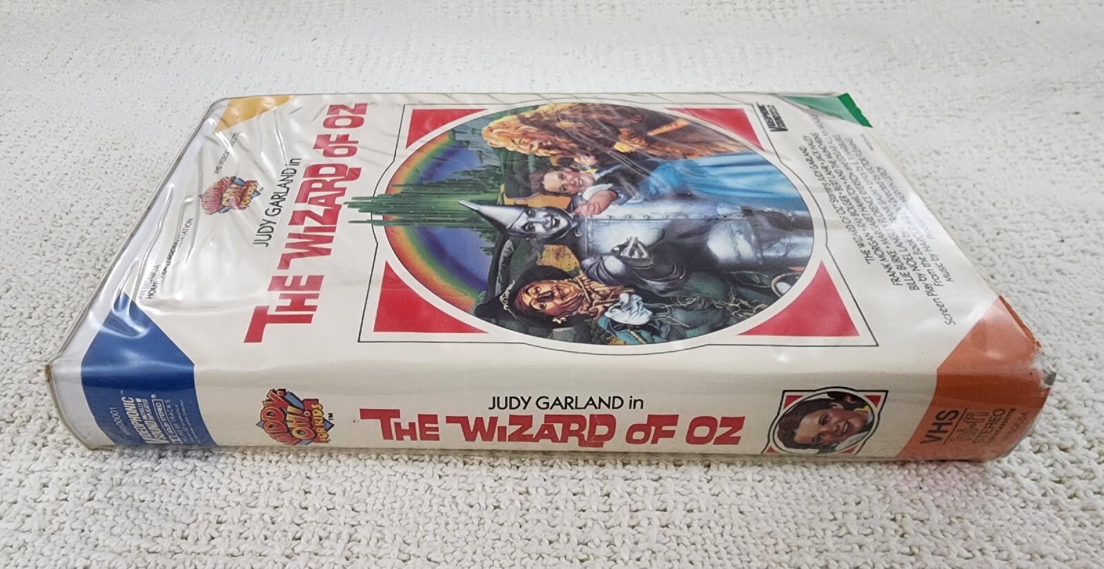 Vintage Wizard Of Oz VHS 1985 MGM UA Rare VIDDY OH! For Kids Clamshell ...
