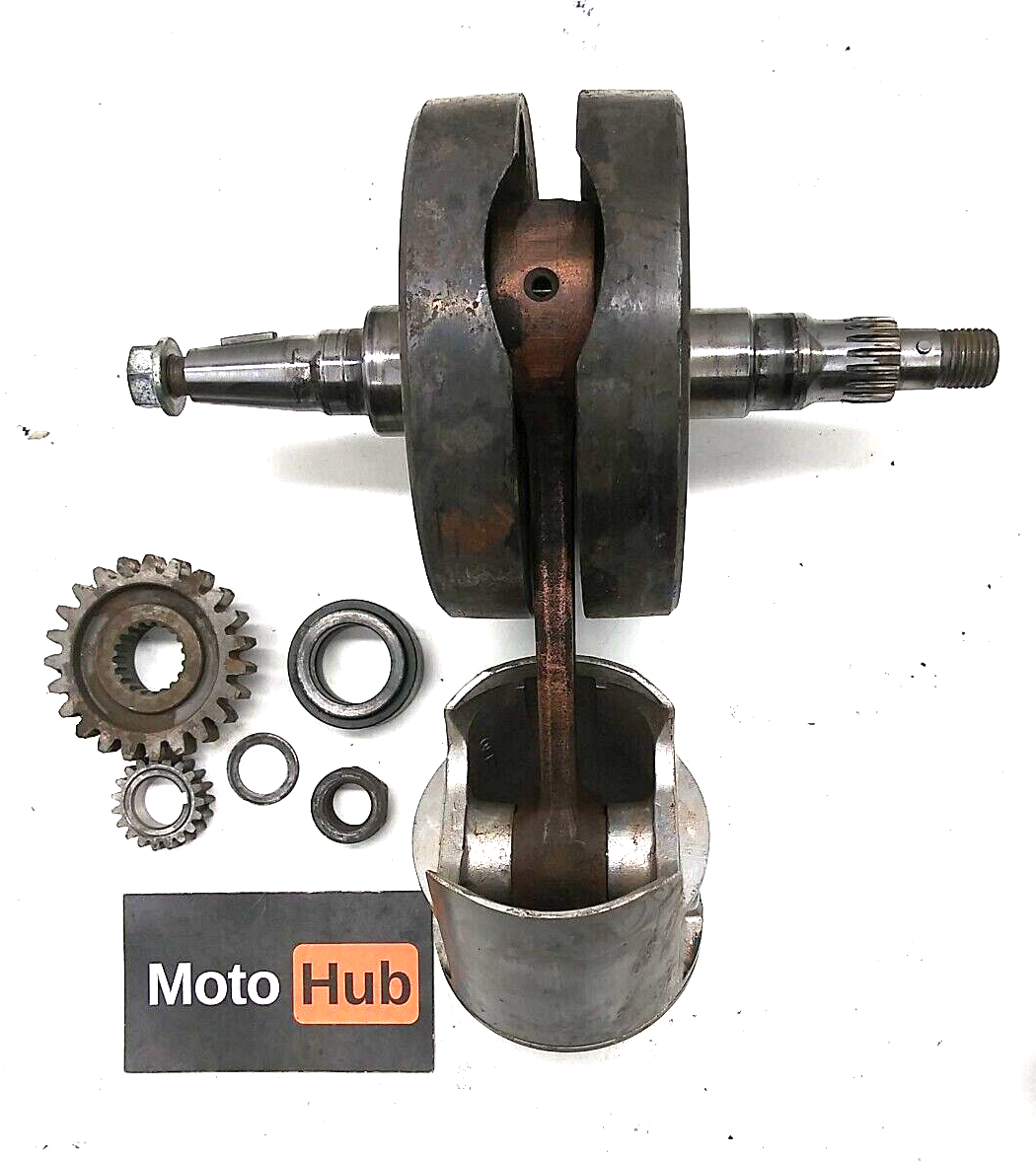 82-85 SUZUKI RM250 RM 250 OEM PISTON CRANKSHAFT CRANK CON CONNECTING ...