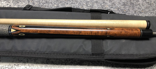 JERRY OLIVER POOL CUE STICK 4-POINT WITH SOFT PADDED CASE | eBay