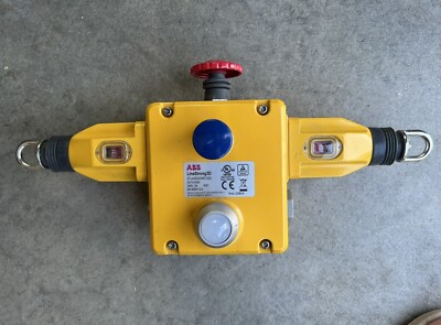 ABB Line Strong Cable-operated grab wire / rope-pull safety switch | eBay