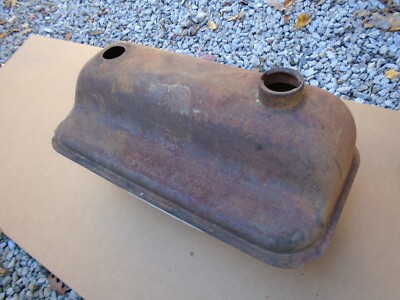 VW oval gas tank, 55-58-ish straight, good original condition w/gauge ...