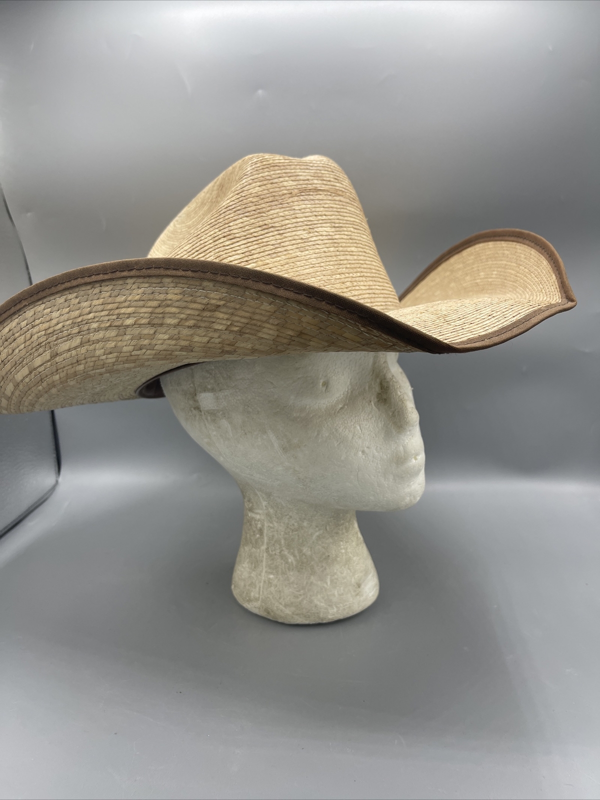 Resistol Men's Genuine Mexican Palm Cowboy Hat Size 7… - Gem