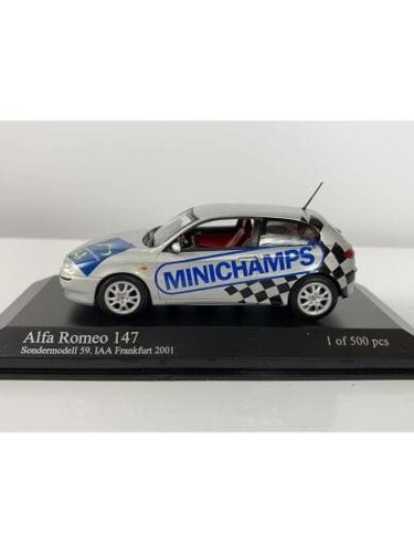 MINICHAMPS Mini car SLV 430 120090 Alfa Romeo 147 IAA 2001 Limited to ...