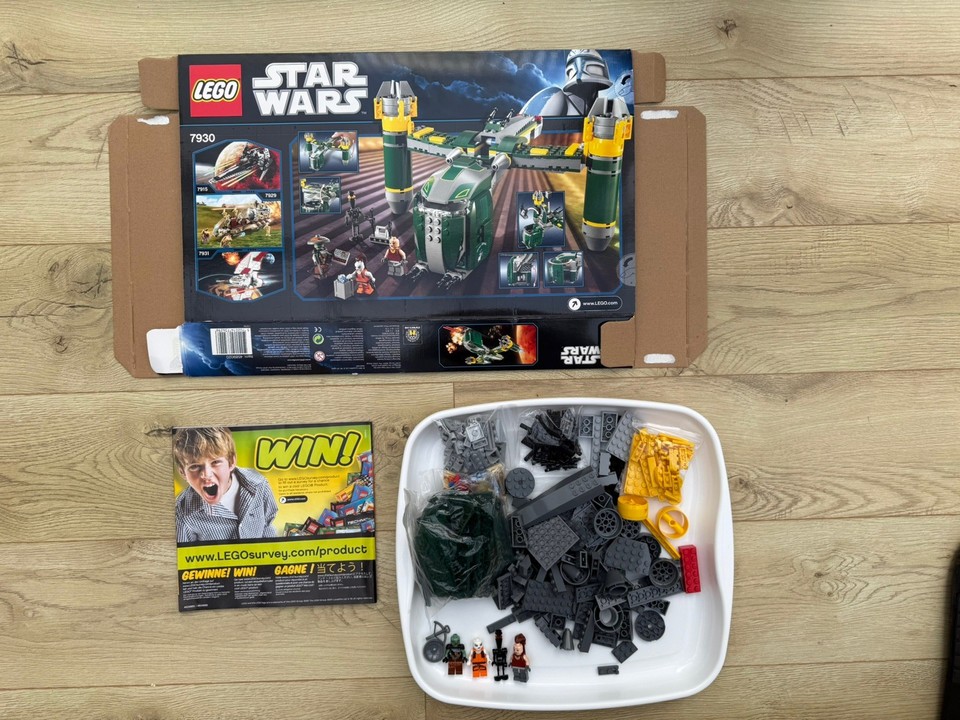 Lego Star Wars: 7930 Bounty Hunter Assault Ship - 100% Complete | eBay UK