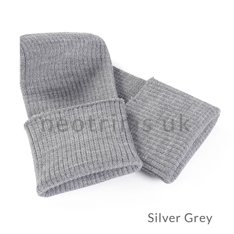 Rib Knit Cuffs Pair,Tubular Ribbing Seamless Cuffing Fabric ReVamp ...