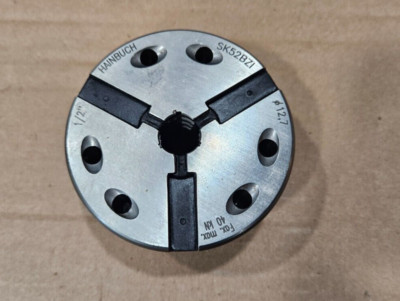 Hainbuch #SK52BZI Clamping Head/Collet, 12.7mm, .5 Inch, Round Serrated ...