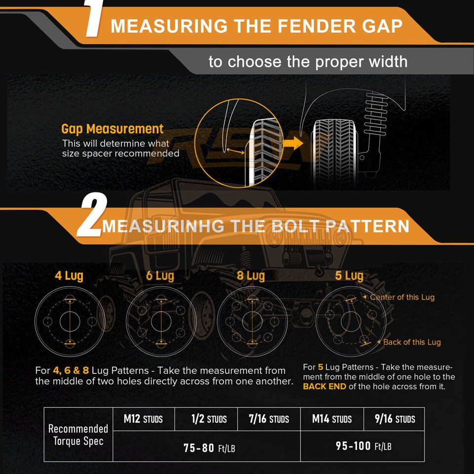 RSW 2pc 25mm (1") 5x100 to 5x120 Wheel Adapters (Hub to Wheel) 12x1.5 ...