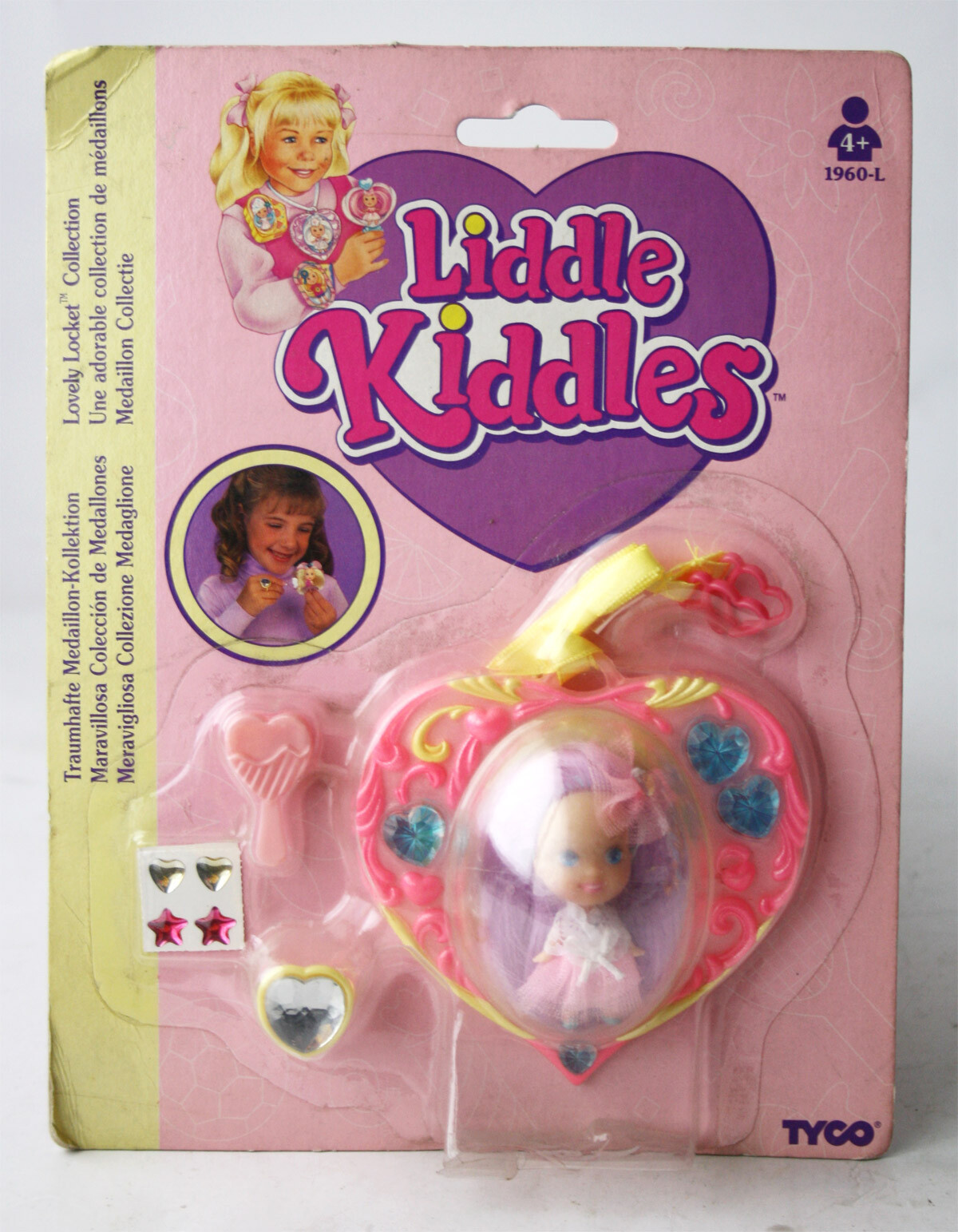 RARE VINTAGE 1994 LIDDLE KIDDLES DOLL LOVELY LOCKET COLLECTION TYCO NEW ...