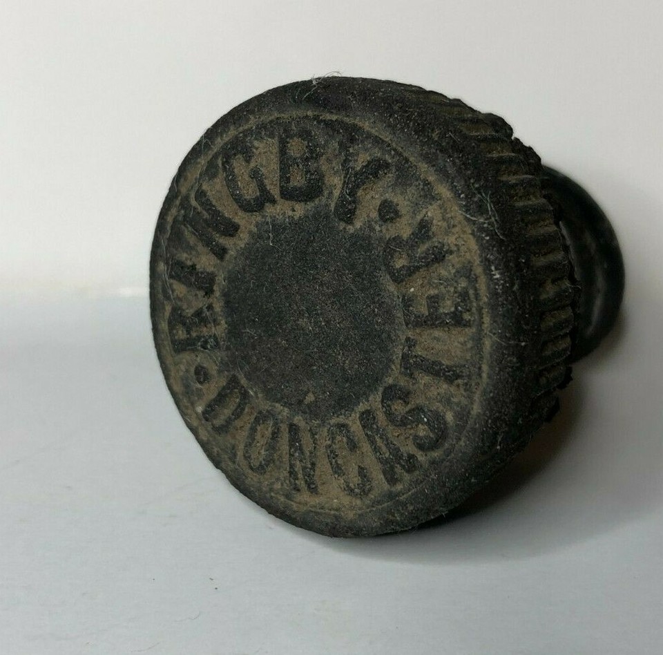Antique Vulcanite Mineral Bottle stopper screw Thread By Ringby ...