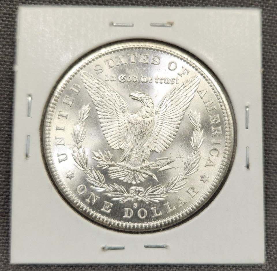 1880-S Morgan Silver Dollar, Choice Uncirculated - Frosty Cartwheel ...