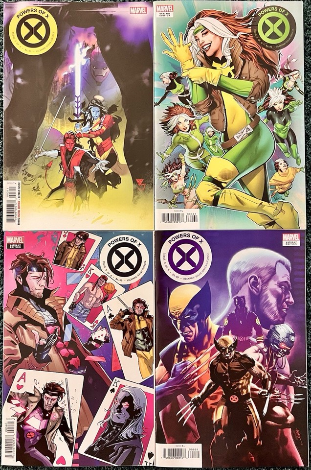 Powers of X #1-6 PoX NM 2019 Complete Series + Variants Covers Jonathan ...