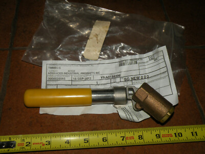 3/8" Apollo Conbraco 71-502-01 Bronze NPT Ball Valve with Spring Return ...