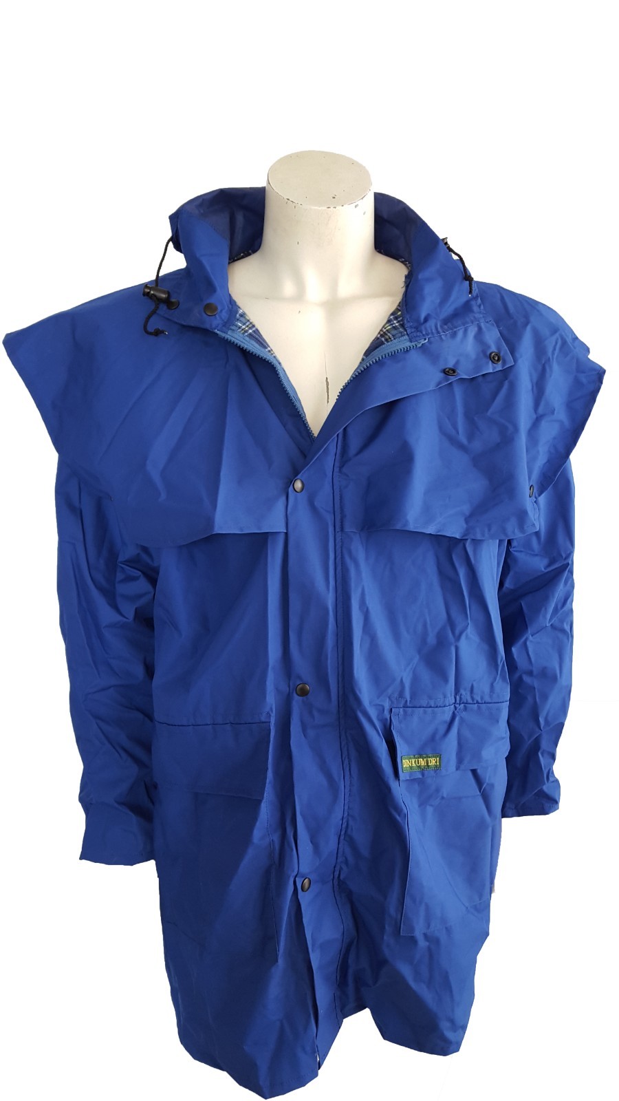 Australian Made Fleece Lined Jacket Coat Japara Waterproof Rain Riding ...