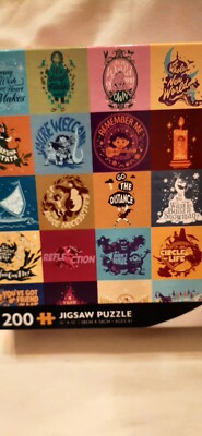 Ceaco Disney 100 Song Titles 200 Piece Jigsaw Puzzle Brand new in Box ...