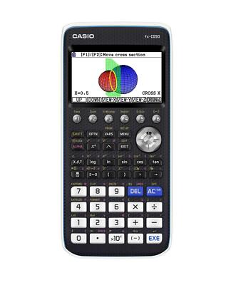 Casio Color Graph Scientific Calculator fx-CG50-N White Black Battery ...