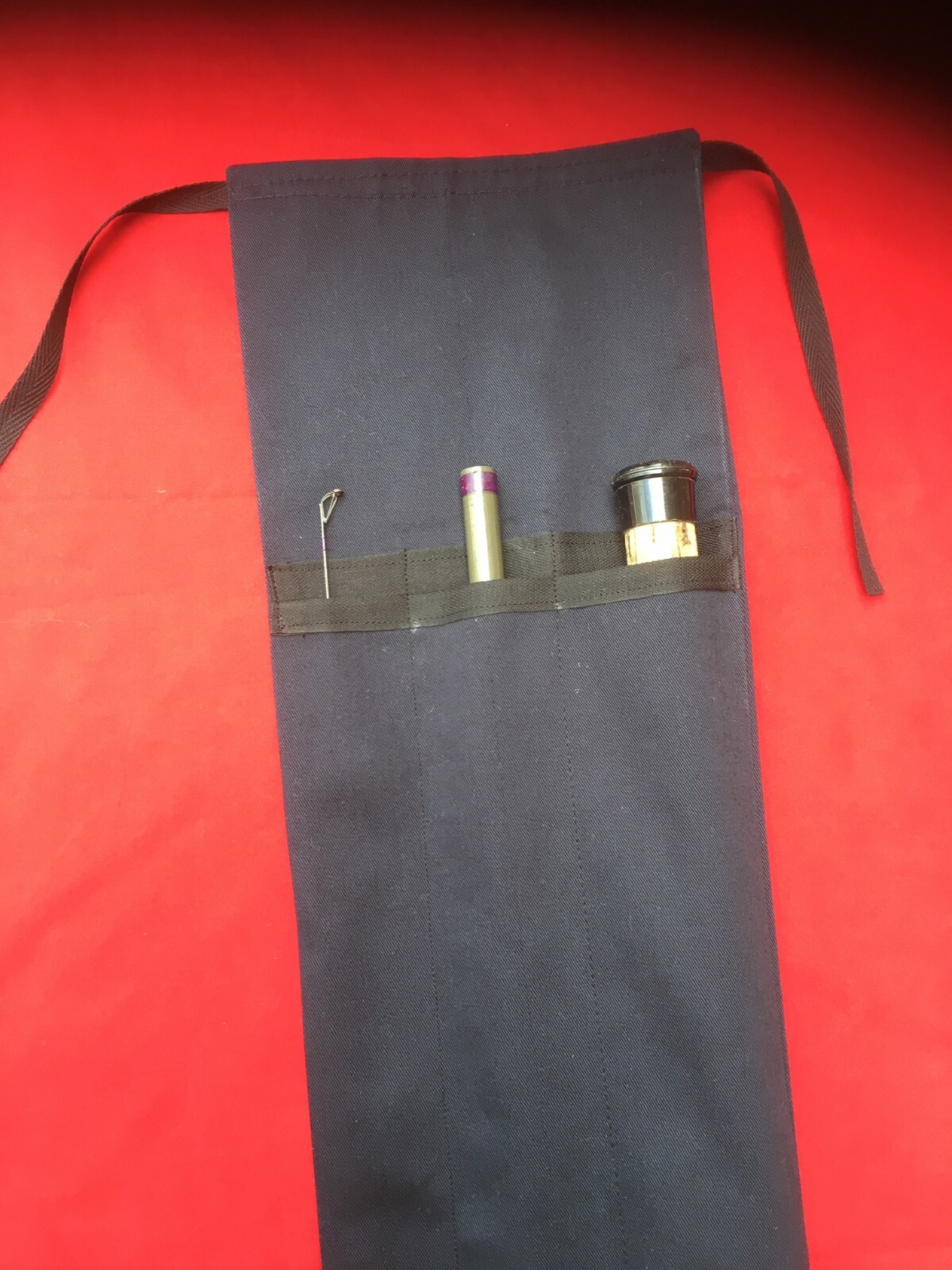 3pce. Fishing Rod Bag Cloth case. Handmade in Yorkshire | eBay