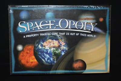 SPACE-OPOLY Property Trading Game That Is Out Of This World! NEW SEALED ...
