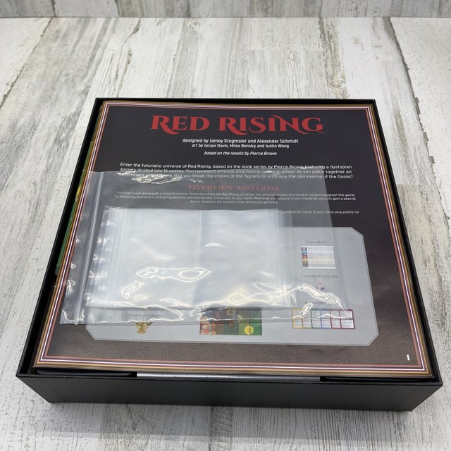 Red Rising Board Game - Collectors Edition Stonemaier Games for sale ...