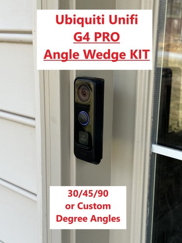 Ubiquiti Unifi G4 PRO Video Doorbell Angle Wedge Bracket Mount Kit | eBay