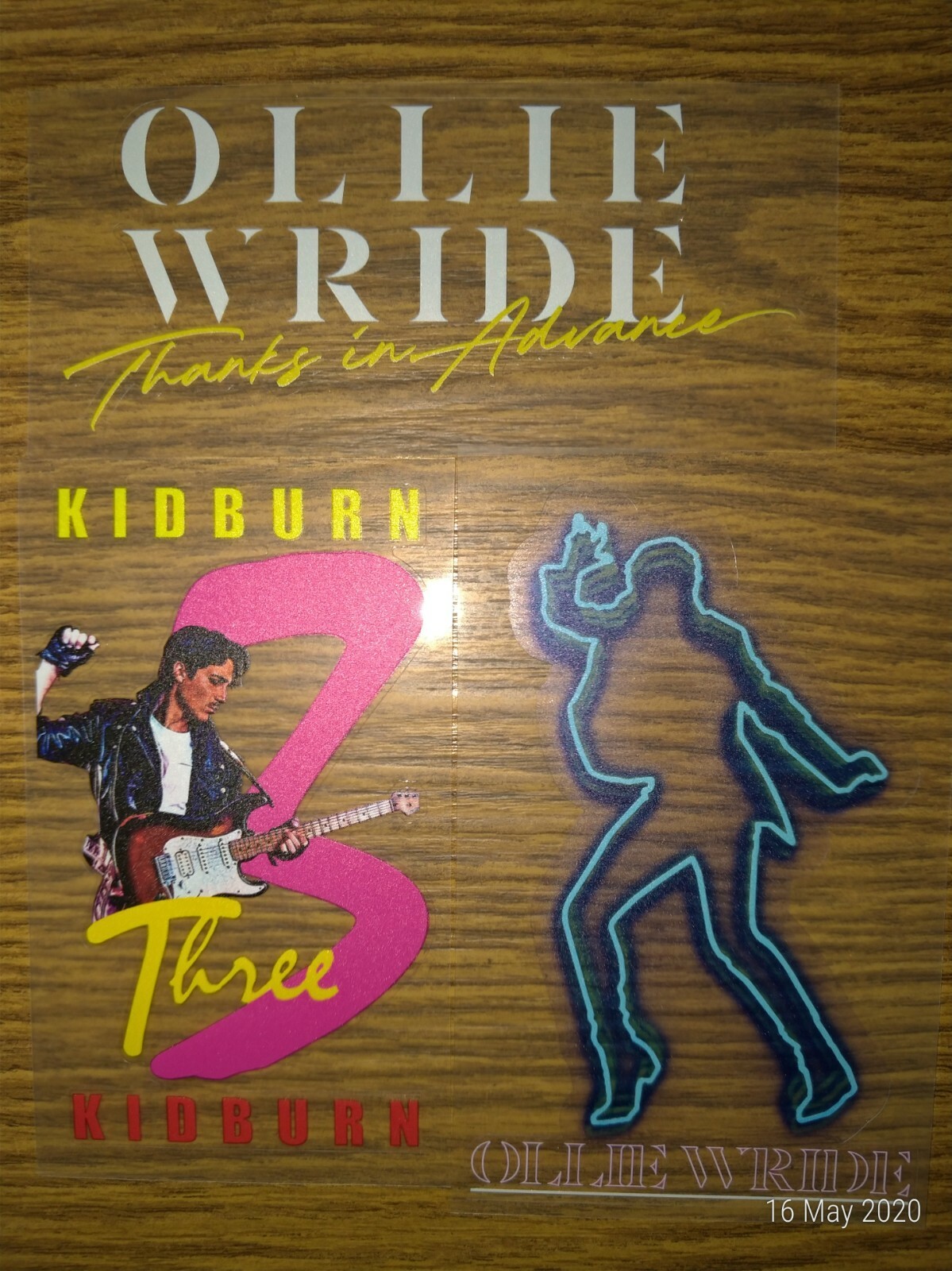 Kidburn, ollie wride decals PVC Sticker | eBay