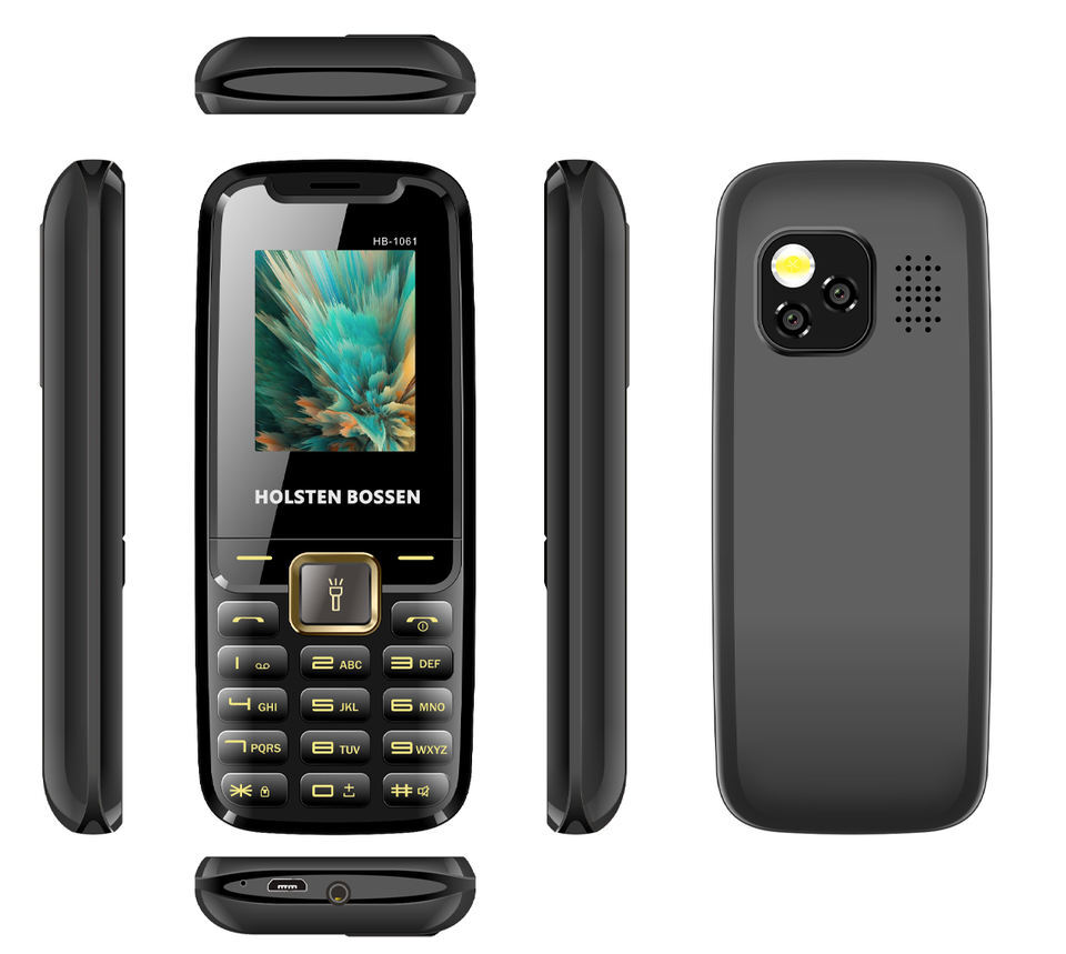 SIM FREE UNLOCKED Basic Mobile Feature Phone Keypad Dual SIM Bluetooth ...