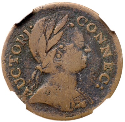 1785 M 6.1-A.1 R-5 NGC VG Details Connecticut Colonial Copper Coin | eBay