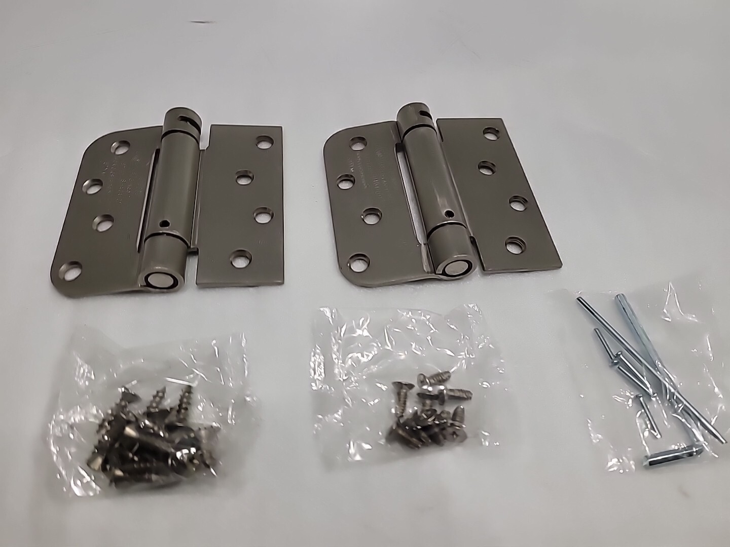 Vantage Point Spring Door Hinges Stainless Steel SH404-01 48022 SATIN NICKEL | eBay