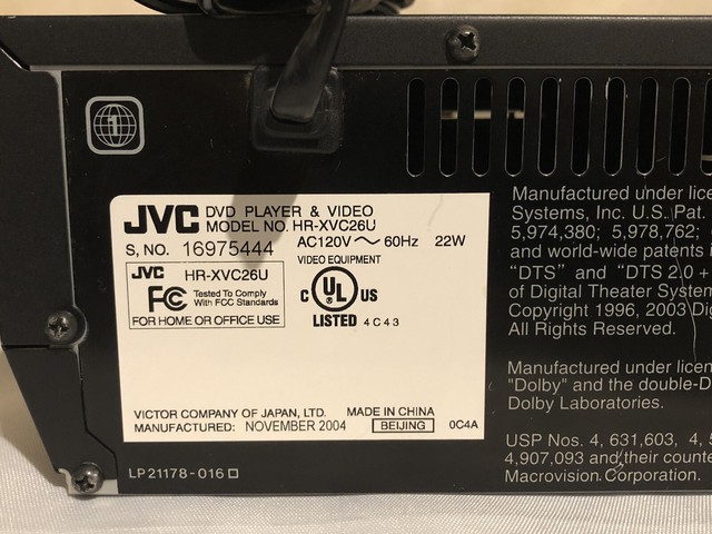 JVC DR-MV78B DVD Recorder for sale online | eBay