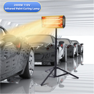 2000W Infrared Paint Curing Lamp Auto Body Heating Booth Spray Heater ...