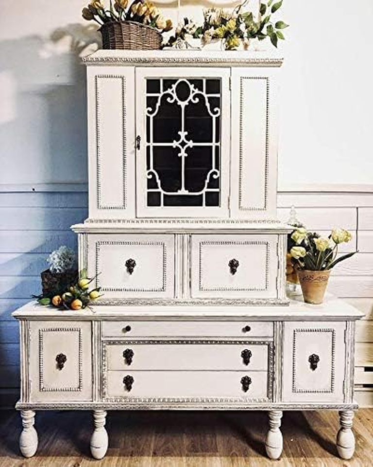 | Oval Chalk Paint Brush for Milk Paint | round Paint Brushes Furniture ...