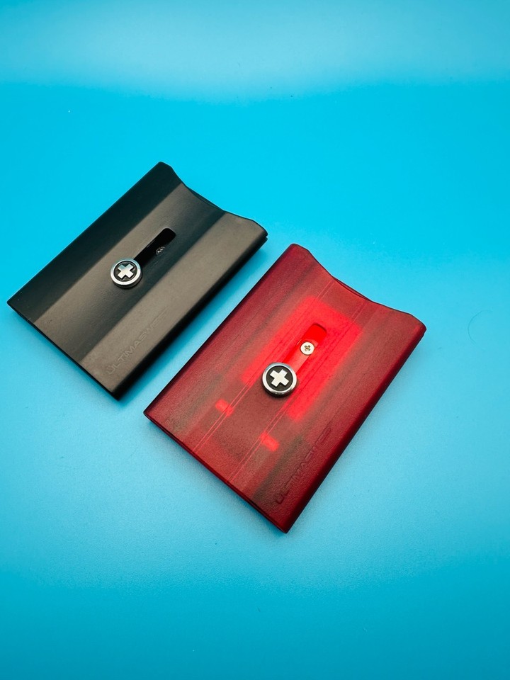 Wagner Ultima Swiss Wallet Red or Black Card Holder Money Clip ...