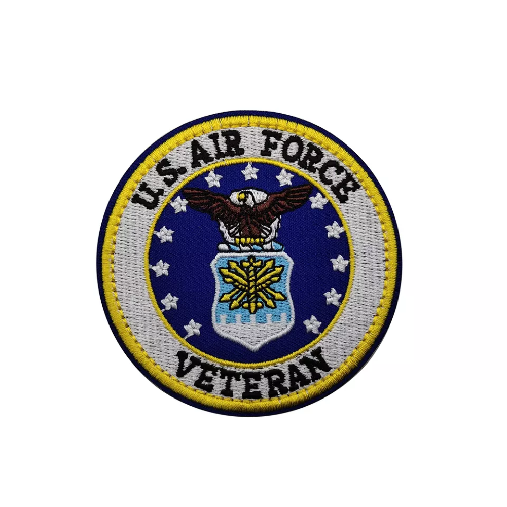 USAF United States Air Force Veteran Tactical Morale Patch FREE USA ...