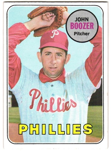 1969 Topps Baseball #599 John Boozer - Ex+ | eBay