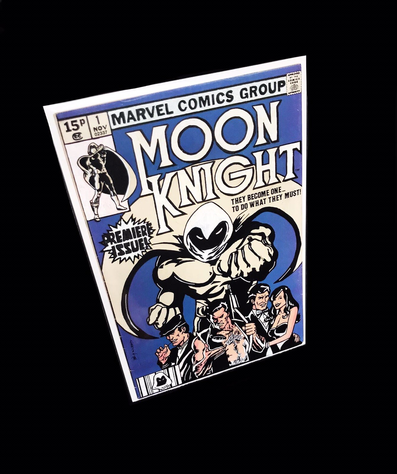 Moon Knight #1 / 1ST APPEARANCE Raul Bushman / Remarked 1 Of A Kind ...
