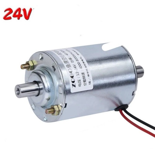 24V 8000 Rpm B10 Tapered Shaft DC Motor Float Motor (hollow Shaft ...