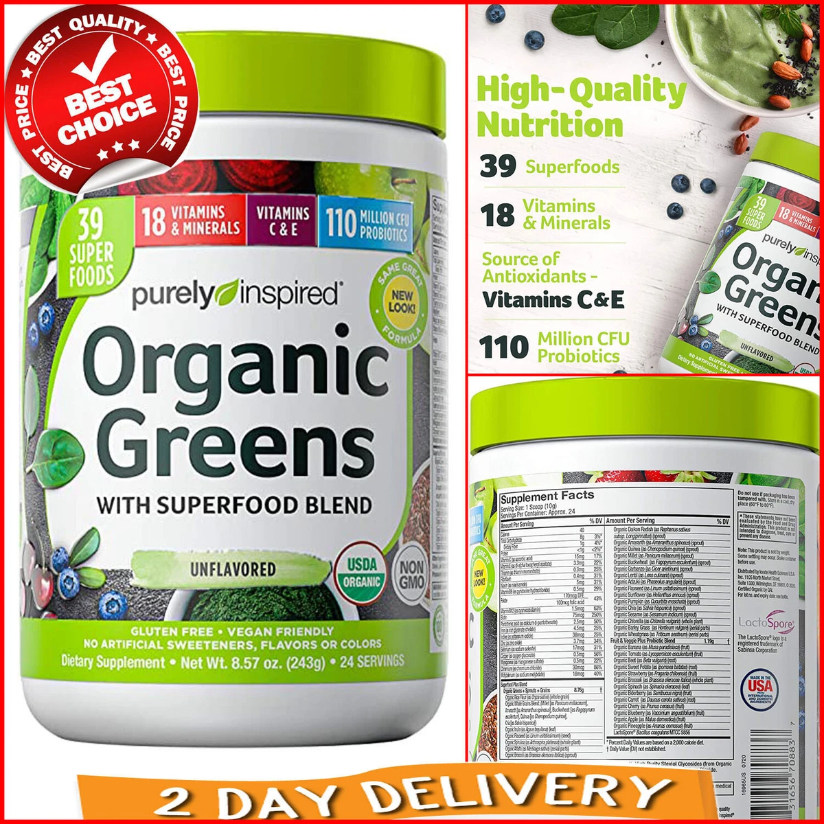 Usda Organic Green Label