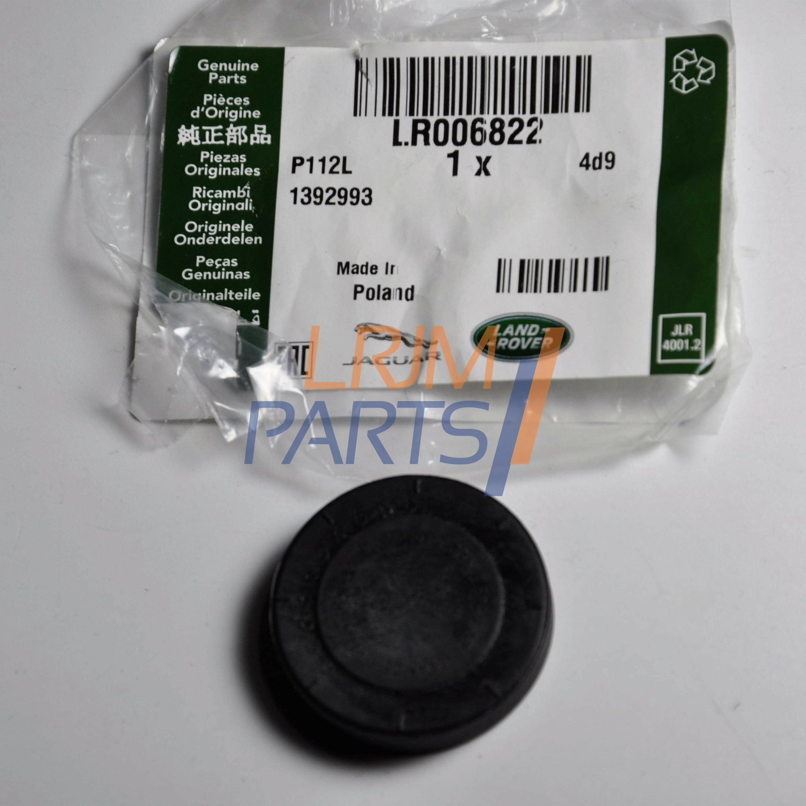 Genuine Land Rover LR2 Freelander 3.2L SEALING FRONT BORE PLUG 35MM ...